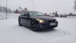 Blue BMW 520 2008 in Aluksne, with an engine capacity of 2.00 L and mileage of 0 thousand km for 3400 €, photo 2 on AUTOMOTO.COM.LV