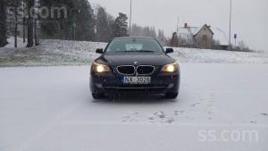 Blue BMW 520 2008 in Aluksne, with an engine capacity of 2.00 L and mileage of 0 thousand km for 3400 €, photo 3 on AUTOMOTO.COM.LV