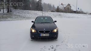 Blue BMW 520 2008 in Aluksne, with an engine capacity of 2.00 L and mileage of 0 thousand km for 3400 €, photo 4 on AUTOMOTO.COM.LV