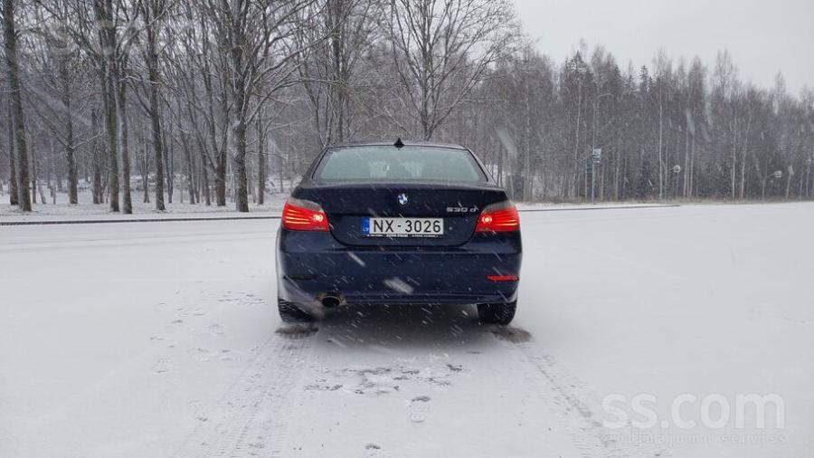 Blue BMW 520 2008 in Aluksne, with an engine capacity of 2.00 L and mileage of 0 thousand km for 3400 €, photo 7 on AUTOMOTO.COM.LV