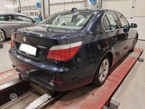 Blue BMW 520 2008 in Taurage, with an engine capacity of 2.00 L and mileage of 300 thousand km for 1950 €, photo 3 on AUTOMOTO.COM.LV