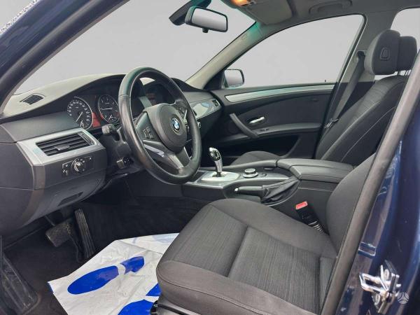 Zils BMW 520 2008 Kauņa, ar dzinēja tilpumu 2.00 L un nobraukumu 246 tūkst. km par 5890 €, foto 9 vietnē AUTOMOTO.COM.LV