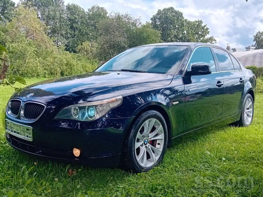Zils BMW 520 2008 Rīga, ar dzinēja tilpumu 2.00 L un nobraukumu 360 tūkst. km par 3131 €, foto 1 vietnē AUTOMOTO.COM.LV