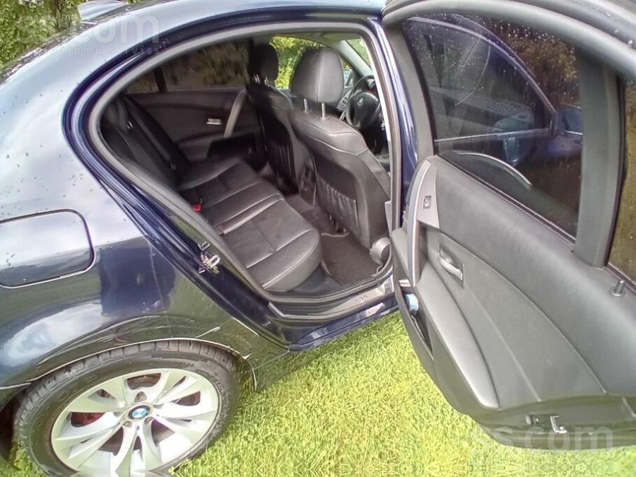 Zils BMW 520 2008 Rīga, ar dzinēja tilpumu 2.00 L un nobraukumu 360 tūkst. km par 3131 €, foto 19 vietnē AUTOMOTO.COM.LV