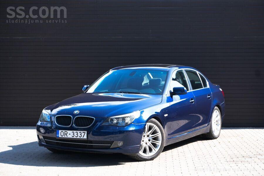 Zils BMW 520 2008 Rīga, ar dzinēja tilpumu 2.00 L un nobraukumu 245 tūkst. km par 5890 €, foto 1 vietnē AUTOMOTO.COM.LV
