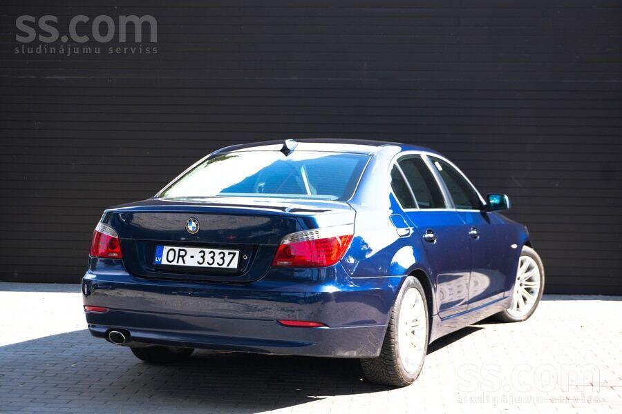 Zils BMW 520 2008 Rīga, ar dzinēja tilpumu 2.00 L un nobraukumu 245 tūkst. km par 5890 €, foto 4 vietnē AUTOMOTO.COM.LV