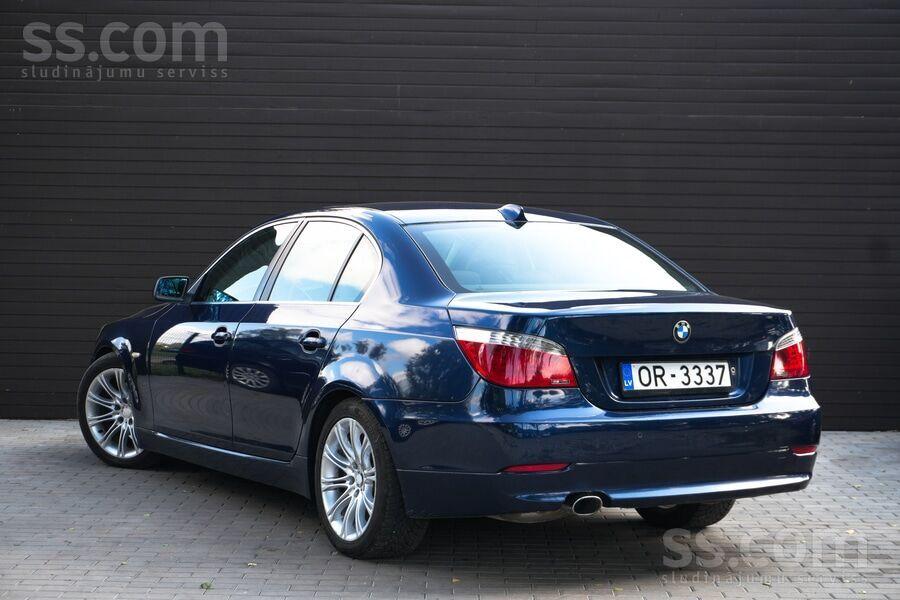 Zils BMW 520 2008 Rīga, ar dzinēja tilpumu 2.00 L un nobraukumu 245 tūkst. km par 5890 €, foto 5 vietnē AUTOMOTO.COM.LV