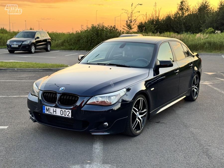 Blue BMW 520 2009 in Sirvintos, with an engine capacity of 2.00 L and mileage of 293 thousand km for 6100 €, photo 5 on AUTOMOTO.COM.LV