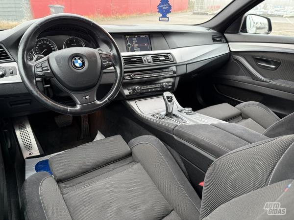 Blue BMW 520 2011 in Vilnius, with an engine capacity of 2.00 L and mileage of 304 thousand km for 9699 €, photo 7 on AUTOMOTO.COM.LV