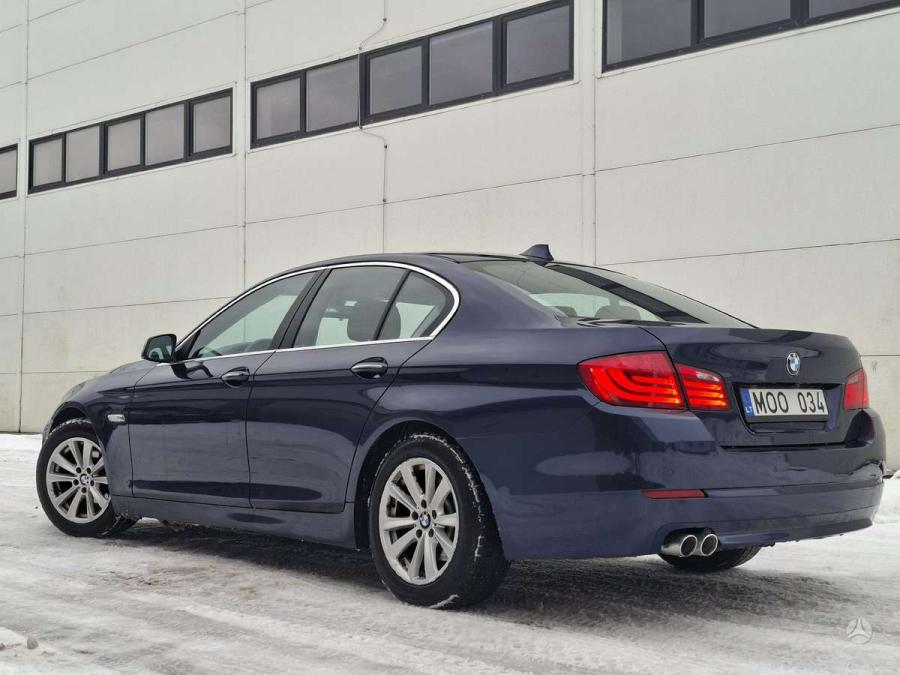 Zils BMW 520 2011 Šilutė, ar dzinēja tilpumu 2.00 L un nobraukumu 320 tūkst. km par 6999 €, foto 6 vietnē AUTOMOTO.COM.LV