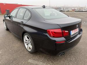 Blue BMW 520 2011 in Vilnius, with an engine capacity of 2.00 L and mileage of 304 thousand km for 9550 €, photo 5 on AUTOMOTO.COM.LV