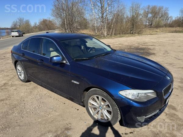 Синий БМВ 520 2011 в Рига, объемом двигателя 2.00 л и пробегом 312 тыс. км за 7600 €, фото 1 на AUTOMOTO.COM.LV
