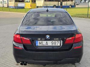Blue BMW 520 2011 in Silute, with an engine capacity of 2.00 L and mileage of 238 thousand km for 8200 €, photo 6 on AUTOMOTO.COM.LV