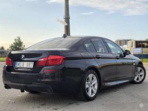 Blue BMW 520 2011 in Silute, with an engine capacity of 2.00 L and mileage of 238 thousand km for 8200 €, photo 11 on AUTOMOTO.COM.LV