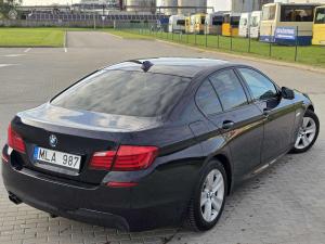 Blue BMW 520 2011 in Silute, with an engine capacity of 2.00 L and mileage of 238 thousand km for 8200 €, photo 14 on AUTOMOTO.COM.LV