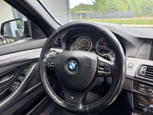 Blue BMW 520 2011 in Silute, with an engine capacity of 2.00 L and mileage of 238 thousand km for 8200 €, photo 19 on AUTOMOTO.COM.LV