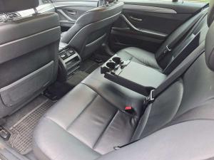 Blue BMW 520 2011 in Silute, with an engine capacity of 2.00 L and mileage of 238 thousand km for 8200 €, photo 29 on AUTOMOTO.COM.LV