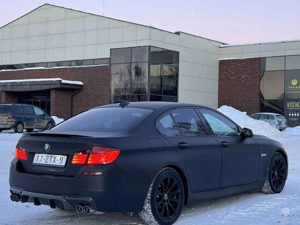 Blue BMW 520 2012 in Trakai, with an engine capacity of 2.00 L and mileage of 288 thousand km for 8800 €, photo 6 on AUTOMOTO.COM.LV