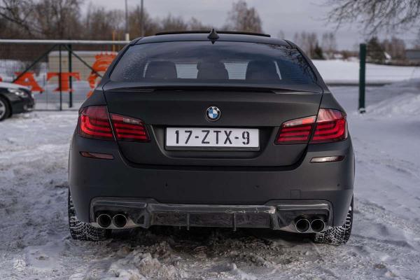 Blue BMW 520 2012 in Trakai, with an engine capacity of 2.00 L and mileage of 288 thousand km for 8699 €, photo 6 on AUTOMOTO.COM.LV