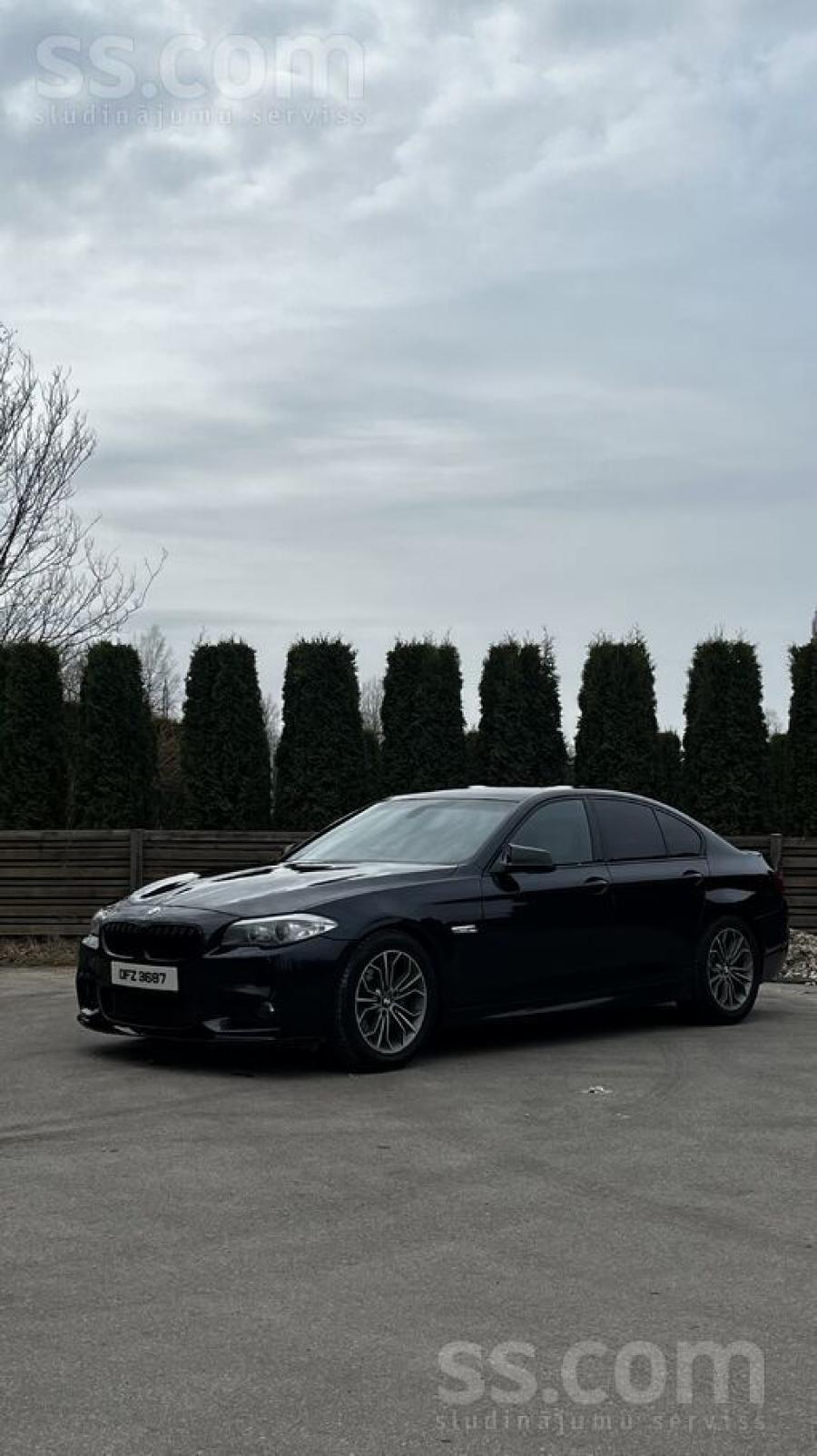 Blue BMW 520 2012 in Riga, with an engine capacity of 2.00 L and mileage of 280 thousand km for 4000 €, photo 1 on AUTOMOTO.COM.LV
