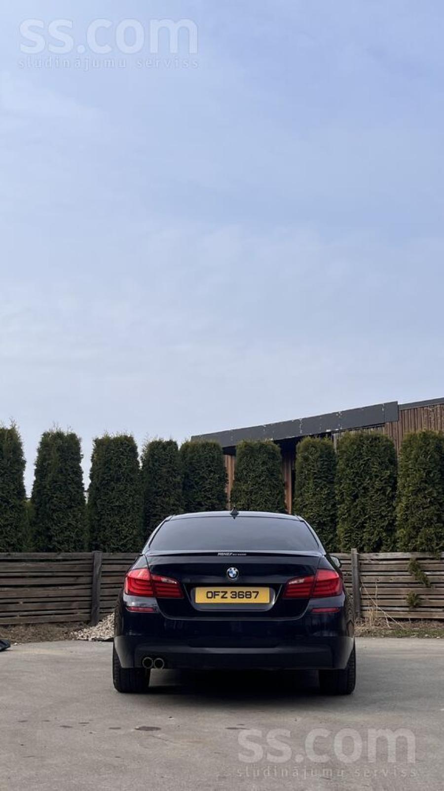 Blue BMW 520 2012 in Riga, with an engine capacity of 2.00 L and mileage of 280 thousand km for 4000 €, photo 6 on AUTOMOTO.COM.LV