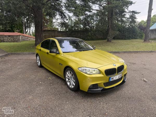 Blue BMW 520 2012 in Vilnius, with an engine capacity of 2.00 L and mileage of 475 thousand km for 7500 €, photo 1 on AUTOMOTO.COM.LV