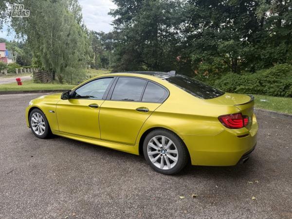 Blue BMW 520 2012 in Vilnius, with an engine capacity of 2.00 L and mileage of 475 thousand km for 7500 €, photo 3 on AUTOMOTO.COM.LV