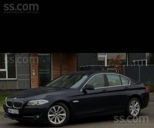 Zils BMW 520 2012 Gulbene, ar dzinēja tilpumu 2.00 L un nobraukumu 233 tūkst. km par 9995 €, foto  vietnē AUTOMOTO.COM.LV