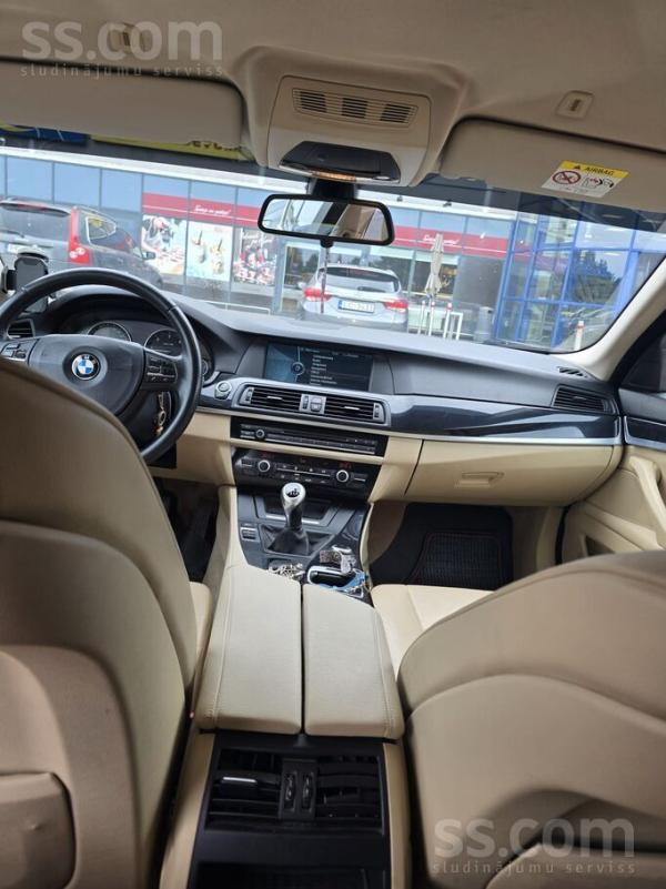 Zils BMW 520 2012 Gulbene, ar dzinēja tilpumu 2.00 L un nobraukumu 233 tūkst. km par 9995 €, foto 7 vietnē AUTOMOTO.COM.LV