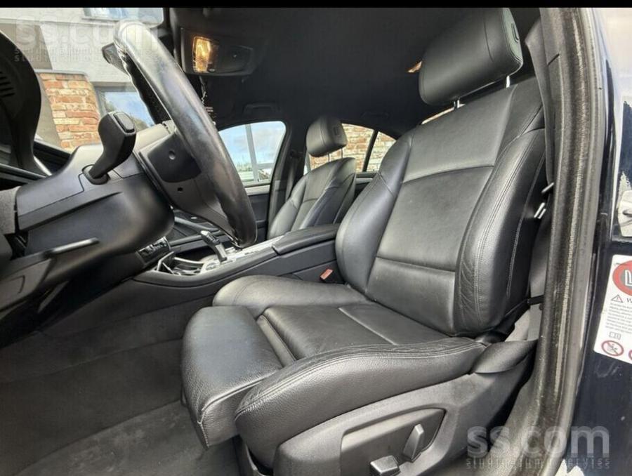 Zils BMW 520 2013 Talsi, ar dzinēja tilpumu 2.00 L un nobraukumu 275 tūkst. km par 10000 €, foto 6 vietnē AUTOMOTO.COM.LV