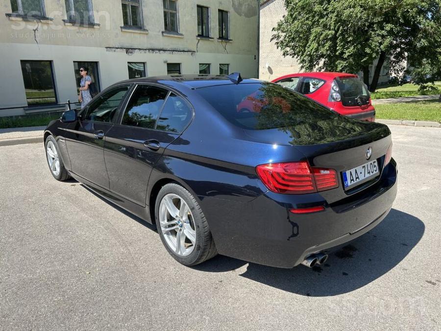 Zils BMW 520 2014 Talsi, ar dzinēja tilpumu 2.00 L un nobraukumu 264 tūkst. km par 12000 €, foto 3 vietnē AUTOMOTO.COM.LV