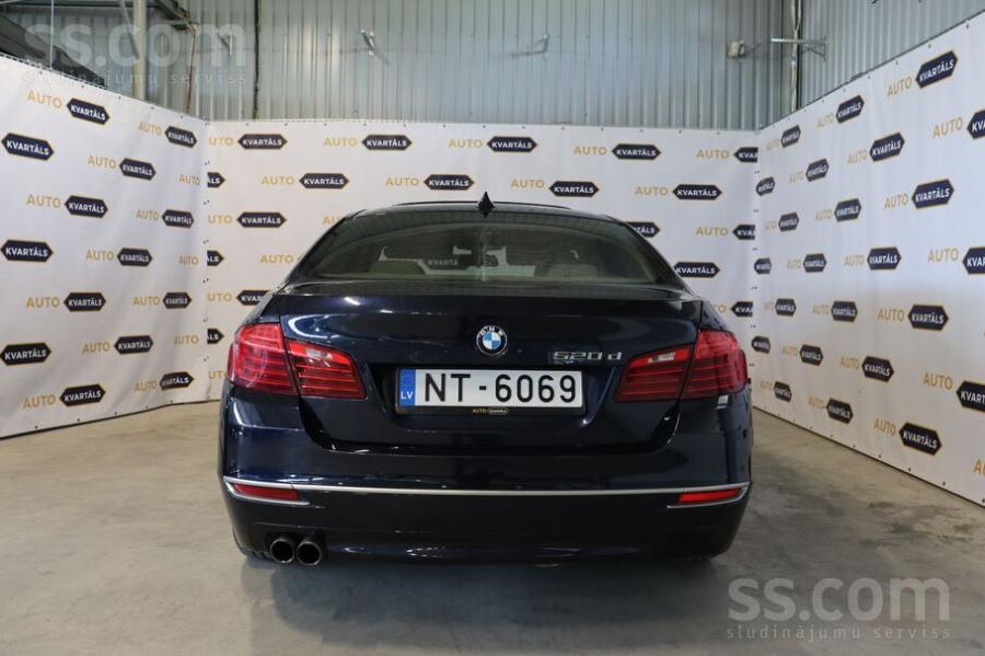 Zils BMW 520 2014 Rīga, ar dzinēja tilpumu 2.00 L un nobraukumu 0 tūkst. km par 8490 €, foto 6 vietnē AUTOMOTO.COM.LV