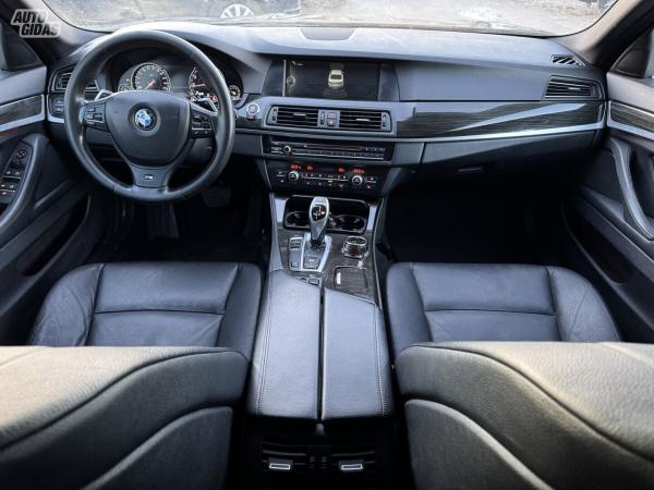 Blue BMW 520 2014 in Vilnius, with an engine capacity of 2.00 L and mileage of 227 thousand km for 8650 €, photo 9 on AUTOMOTO.COM.LV