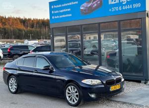 Blue BMW 520 2014 in Vilnius, with an engine capacity of 2.00 L and mileage of 227 thousand km for 8650 €, photo  on AUTOMOTO.COM.LV
