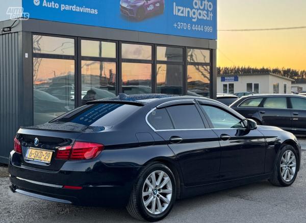 Blue BMW 520 2014 in Vilnius, with an engine capacity of 2.00 L and mileage of 227 thousand km for 8650 €, photo 4 on AUTOMOTO.COM.LV