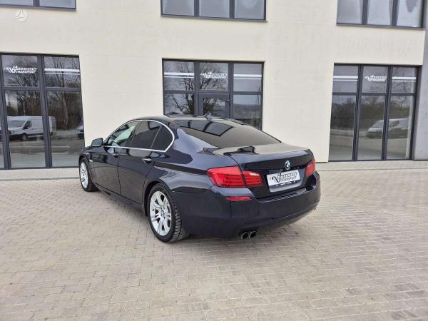 Blue BMW 520 2014 in Marijampole, with an engine capacity of 2.00 L and mileage of 253 thousand km for 9000 €, photo 4 on AUTOMOTO.COM.LV