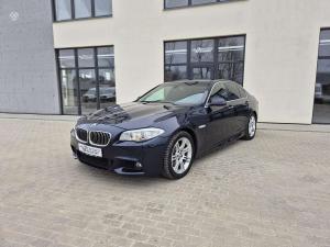 Blue BMW 520 2014 in Marijampole, with an engine capacity of 2.00 L and mileage of 254 thousand km for 9000 €, photo 4 on AUTOMOTO.COM.LV