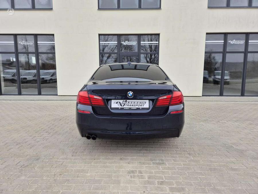 Blue BMW 520 2014 in Marijampole, with an engine capacity of 2.00 L and mileage of 254 thousand km for 9000 €, photo 6 on AUTOMOTO.COM.LV