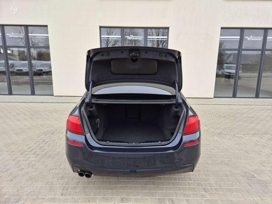 Blue BMW 520 2014 in Marijampole, with an engine capacity of 2.00 L and mileage of 254 thousand km for 9000 €, photo 28 on AUTOMOTO.COM.LV