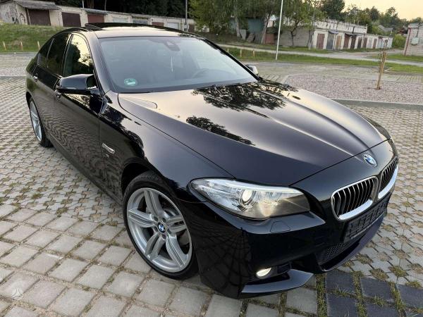 Blue BMW 520 2014 in Prienai, with an engine capacity of 2.00 L and mileage of 260 thousand km for 13299 €, photo 3 on AUTOMOTO.COM.LV