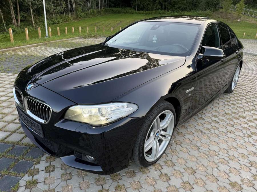 Синий БМВ 520 2014 в Пренай, объемом двигателя 2.00 л и пробегом 260 тыс. км за 13299 €, фото 4 на AUTOMOTO.COM.LV