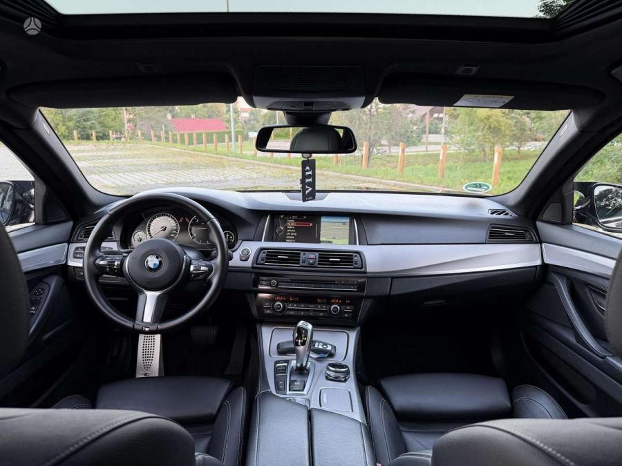 Синий БМВ 520 2014 в Пренай, объемом двигателя 2.00 л и пробегом 260 тыс. км за 13299 €, фото 19 на AUTOMOTO.COM.LV