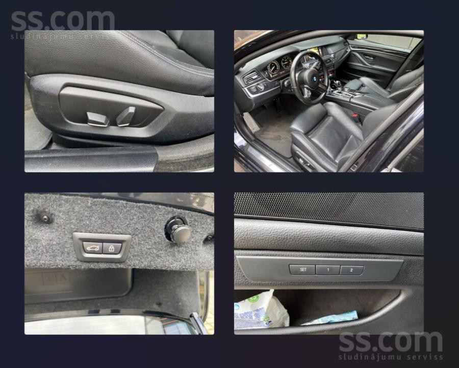 Zils BMW 520 2015 Rīga, ar dzinēja tilpumu 2.00 L un nobraukumu 153 tūkst. km par 15900 €, foto 15 vietnē AUTOMOTO.COM.LV