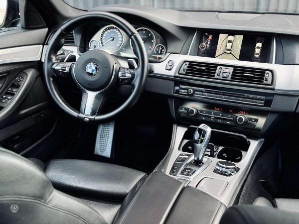 Blue BMW 520 2015 in Kaunas, with an engine capacity of 2.00 L and mileage of 240 thousand km for 14900 €, photo 3 on AUTOMOTO.COM.LV