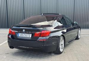 Blue BMW 520 2015 in Kaunas, with an engine capacity of 2.00 L and mileage of 240 thousand km for 14900 €, photo 10 on AUTOMOTO.COM.LV