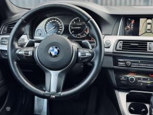 Blue BMW 520 2015 in Kaunas, with an engine capacity of 2.00 L and mileage of 240 thousand km for 14900 €, photo 21 on AUTOMOTO.COM.LV