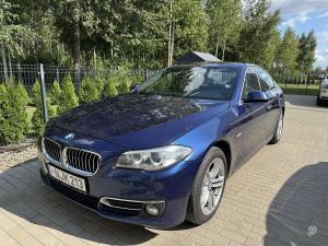 Синий БМВ 520 2016 в Ионава, объемом двигателя 2.00 л и пробегом 210 тыс. км за 13499 €, фото  на AUTOMOTO.COM.LV