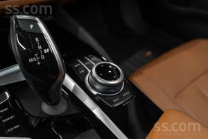 Blue BMW 520 2017 in Riga, with an engine capacity of 2.00 L and mileage of 95 thousand km for 23380 €, photo 24 on AUTOMOTO.COM.LV