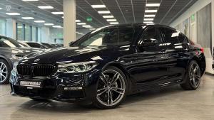 Blue BMW 520 2017 in Klaipeda, with an engine capacity of 2.00 L and mileage of 258 thousand km for 24900 €, photo 11 on AUTOMOTO.COM.LV