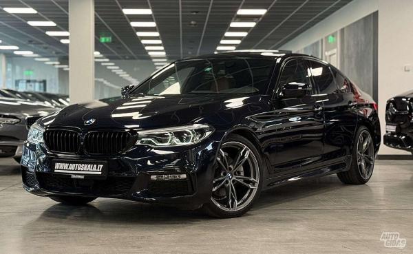 Blue BMW 520 2017 in Klaipeda, with an engine capacity of 2.00 L and mileage of 258 thousand km for 24900 €, photo 1 on AUTOMOTO.COM.LV